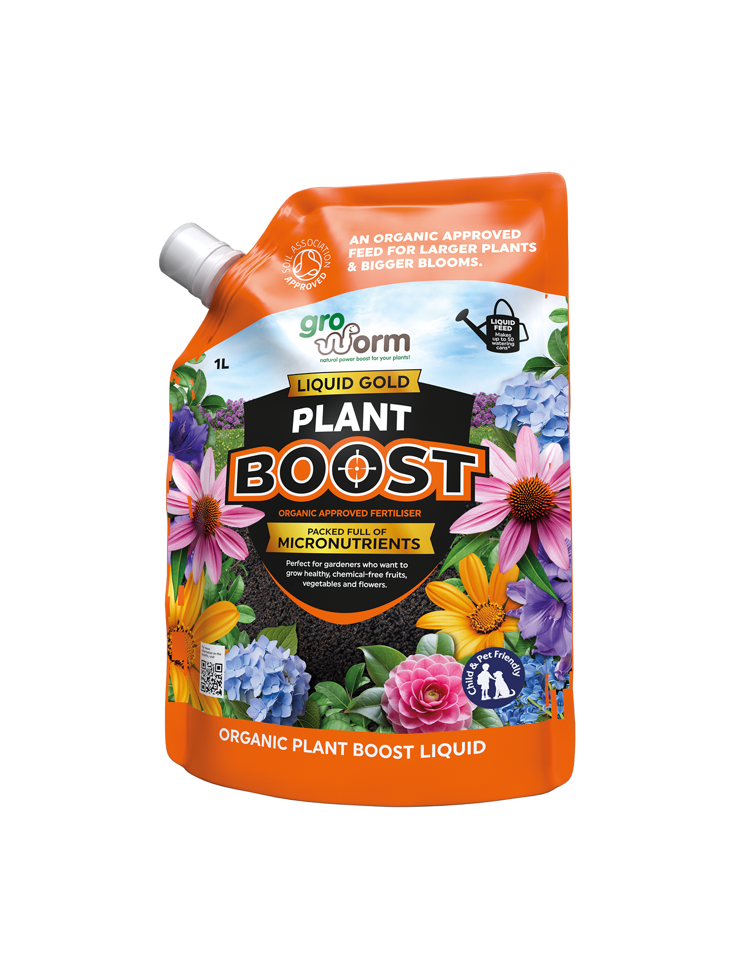 Plant Boost Liquid 1L – Gro Worm