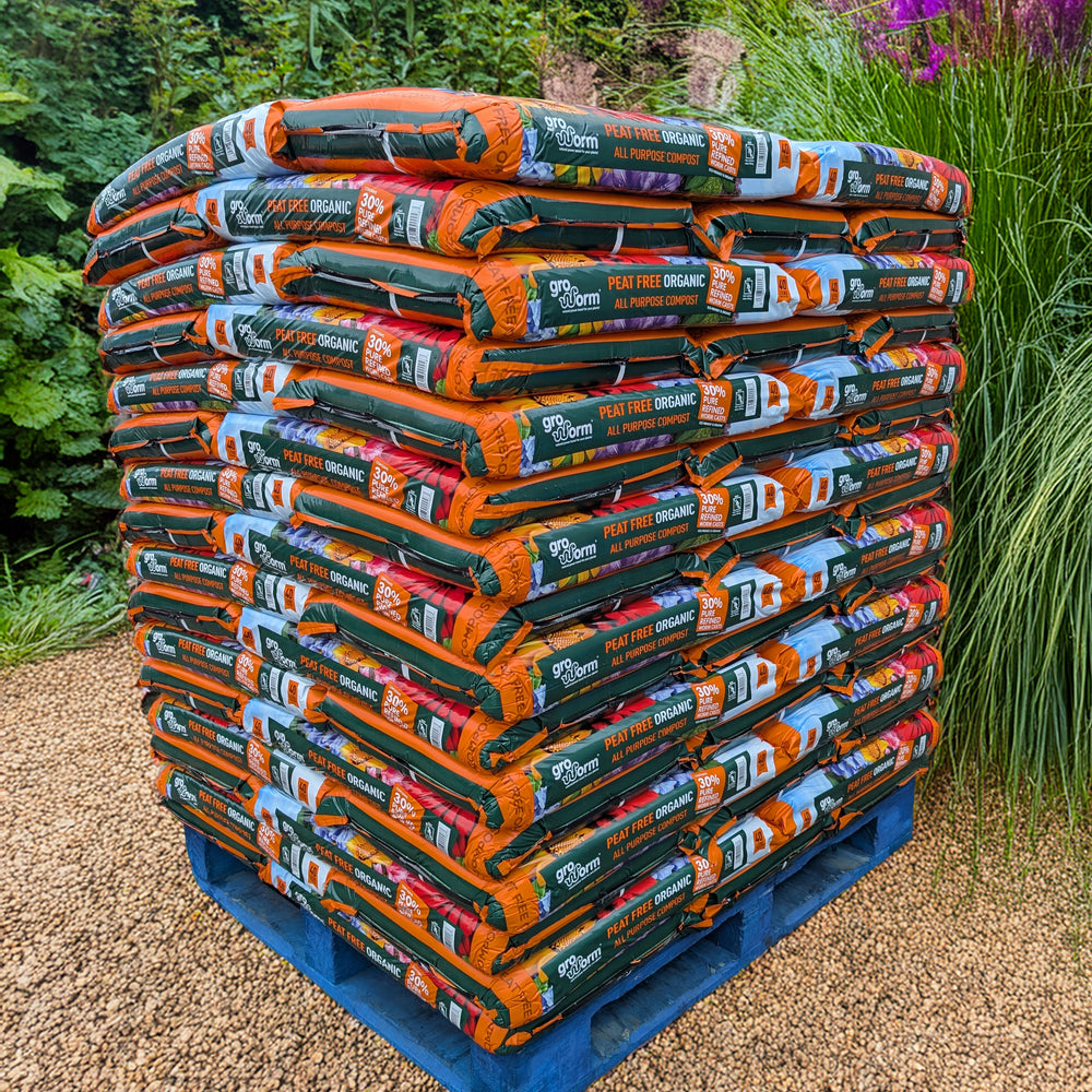 Gro Worm - Multibuy Of Peat-Free Black Gold Organic All Purpose Compos